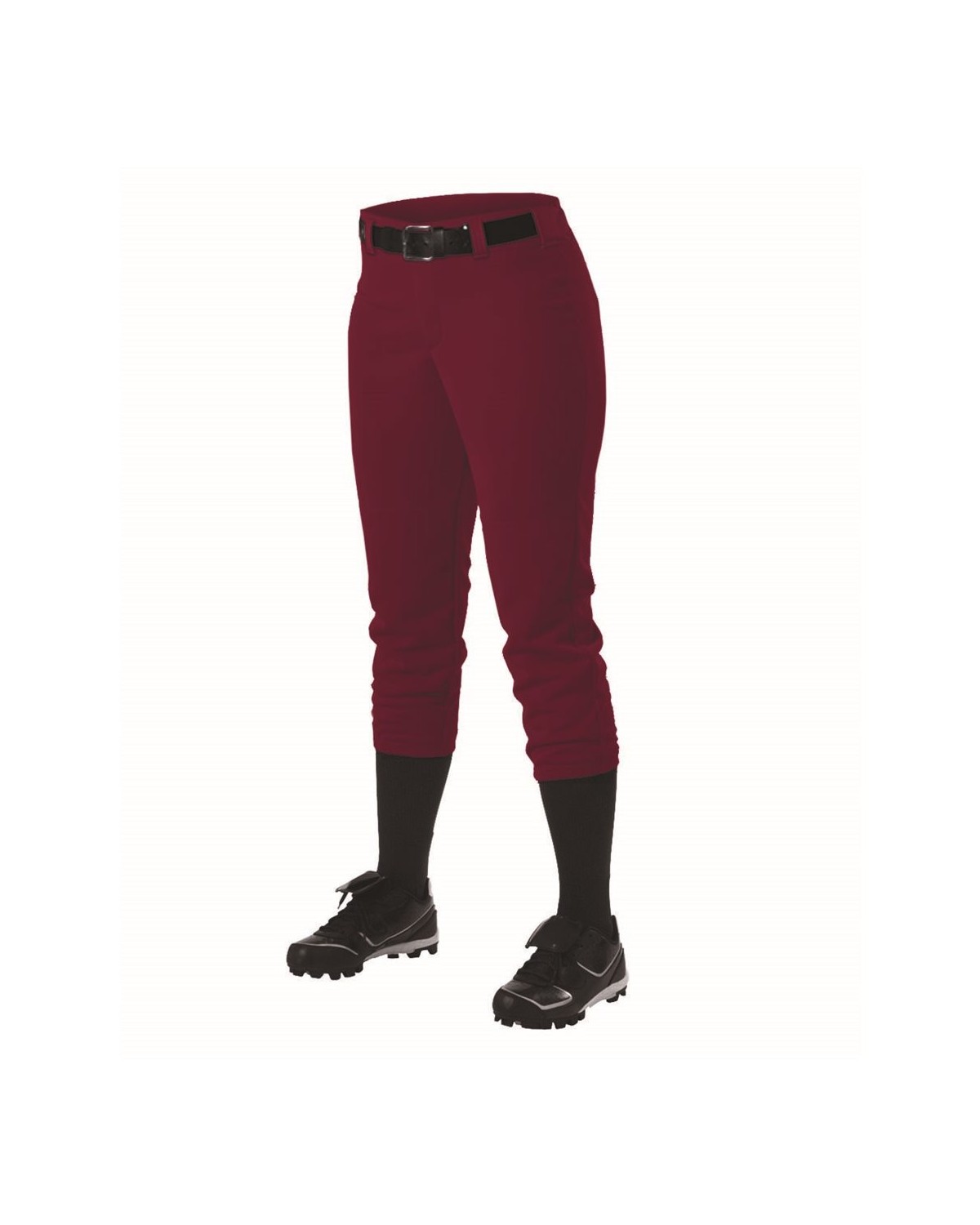Alleson Athletic 605PBWY Girls' Belt Loop Fast-Pitch Pants | Alleson ...