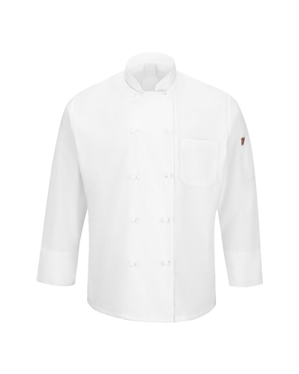 Chef Designs 044X Mimix Ten Knot Button Chef Coat with OilBlok | Chef ...