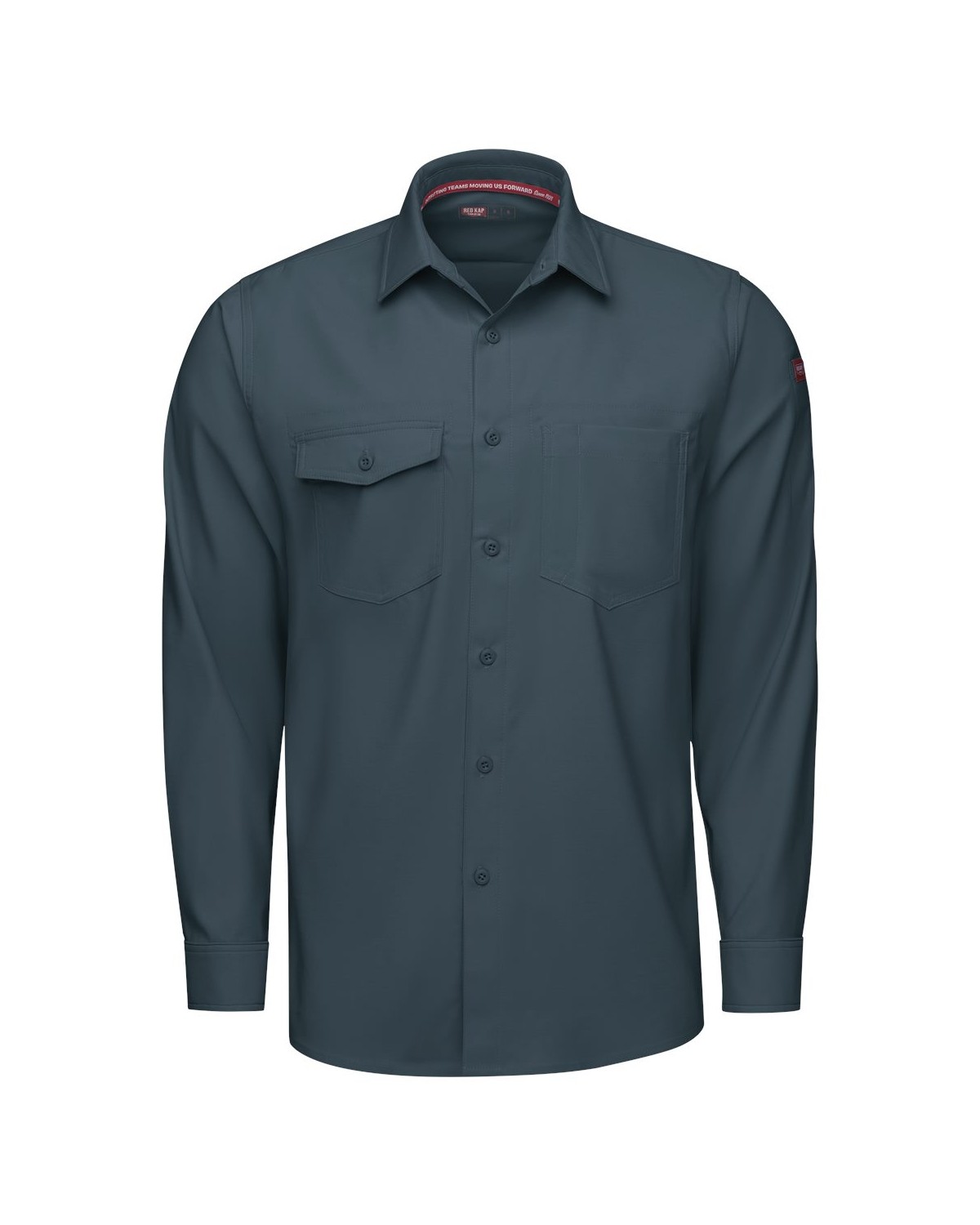 Red Kap TSM4T Cooling Long Sleeve Work Shirt - Tall Sizes | Red Kap TSM4T