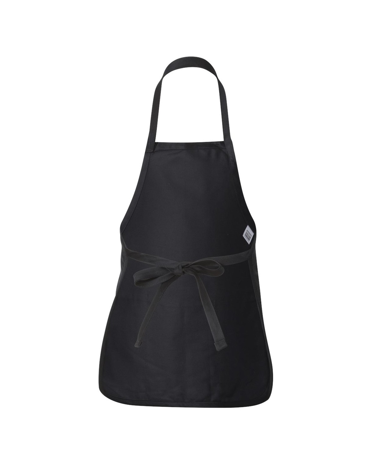 Q-Tees Q4250 Full-Length Apron with Pouch Pocket | Q-Tees Q4250
